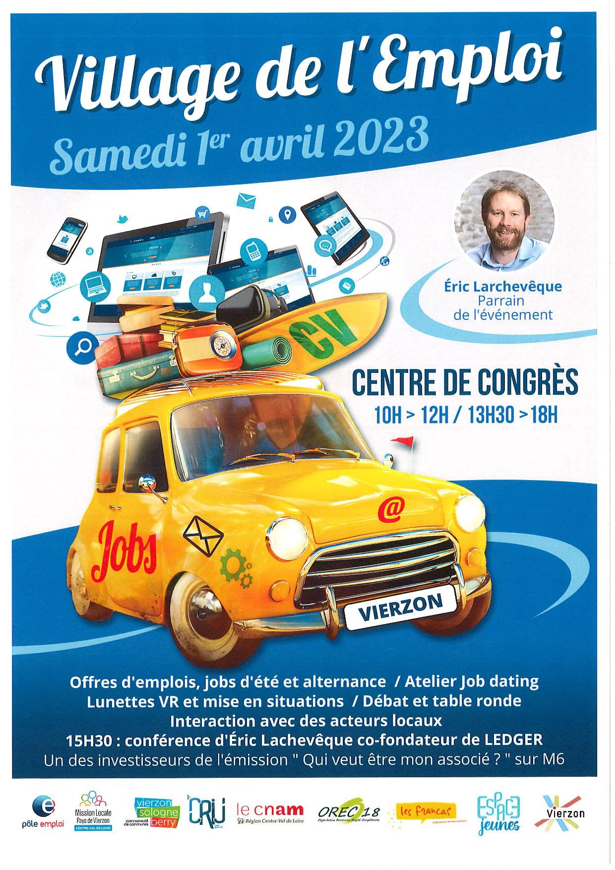 Village de L’Emploi Centre des congrès – Le village de VOUZERON